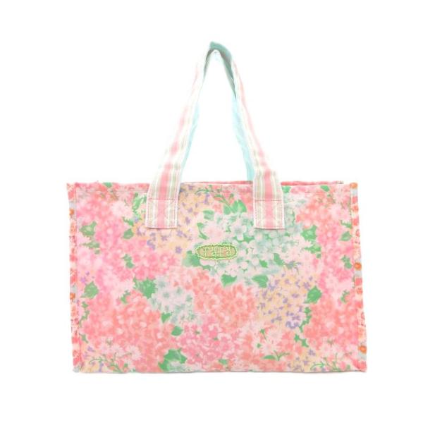 フェフェ fafa 美品 ハンドバッグ マルチカラー 花柄 /AE キッズ【ブランド】フェフェ fafa【表記サイズ】--【実寸サイズ】持ち手の長さ：40cm　ヨコ：36cm　タテ：26cm　マチ：13cm　ショルダーの長さ：--cm　　【...