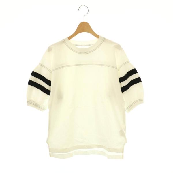 フィルザビル FILL THE BILL フットボールカットソー 半袖 F 白 ホワイト /AT ■OS ■SH レディース【ブランド】フィルザビル FILL THE BILL【表記サイズ】F【実寸サイズ】肩幅：53cm　身幅：51cm　着...