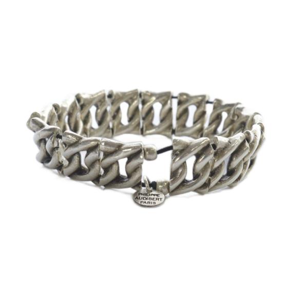 フィリップオーディベール PHILIPPE AUDIBERT チェーン ゴムブレス ブレスレット シルバー色 /SR20 レディース【ブランド】フィリップオーディベール PHILIPPE AUDIBERT【表記サイズ】実寸サイズをご参照くだ...