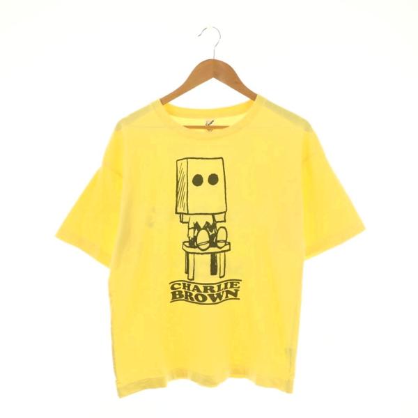 ジャーナルスタンダード レリューム JOURNAL STANDARD relume PEANUTS×SPORTS W Tシャツ カットソー 半袖 M 黄 イエロー【ブランド】ジャーナルスタンダード レリューム JOURNAL STANDAR...