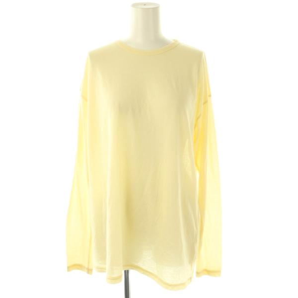 バンヤードストーム BARNYARDSTORM シアーロングスリーブTシャツ カットソー 長袖 F 黄 イエロー /AT ■OS レディース【ブランド】バンヤードストーム BARNYARDSTORM【表記サイズ】F【実寸サイズ】肩幅：52c...