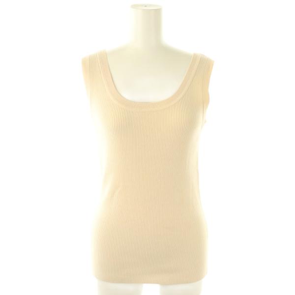 ジャーナルスタンダード JOURNAL STANDARD 25AW Uネックニットタンク タンクトップ リブ F アイボリー /AT ■OS レディース【ブランド】ジャーナルスタンダード JOURNAL STANDARD【表記サイズ】F【実...