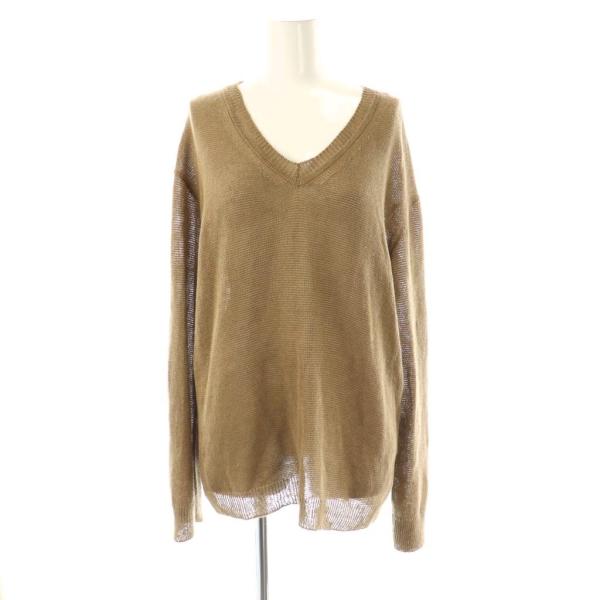 ドゥーズィエムクラス DEUXIEME CLASSE 25SS Fascinating ニット セーター 長袖 リネン ブラウンベージュ /DO ■OS レディース【ブランド】ドゥーズィエムクラス DEUXIEME CLASSE【表記サイズ...