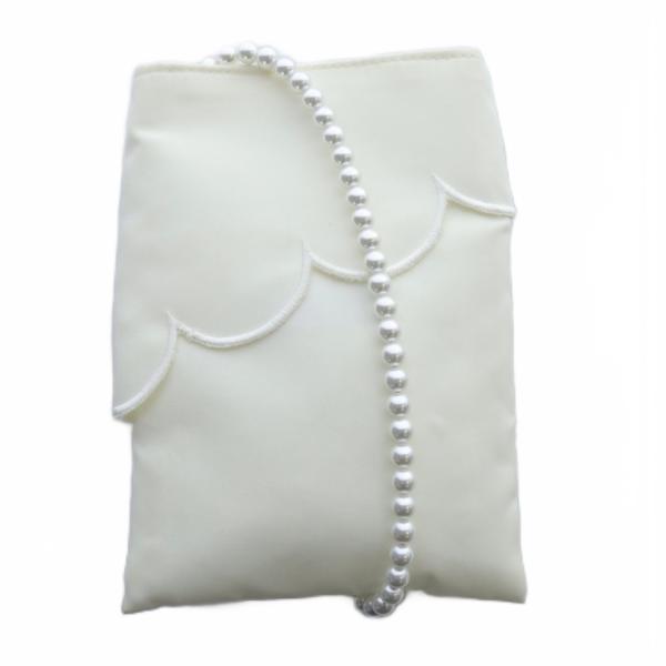 マーロンエノンフィ maronenonfee パールストラップフォンケース ショルダーバッグ 白 ホワイト /SR レディース【表記サイズ】実寸サイズをご参照ください。【実寸サイズ】持ち手の長さ：-cm　ヨコ：13.5cm　タテ：19cm　...