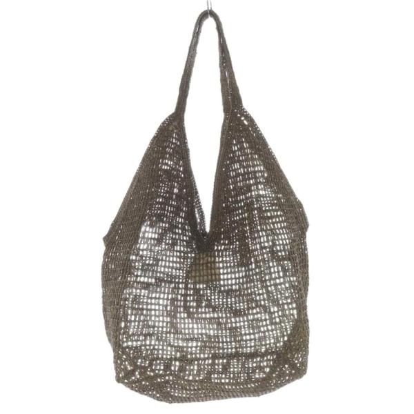 メイドインマダ MADE IN MADA メッシュトートバッグ ハンドバッグ 茶 ブラウン /SR レディース【表記サイズ】実寸サイズをご参照ください。【実寸サイズ】持ち手の長さ：40cm　ヨコ：31cm　タテ：23cm　マチ：18cm　シ...