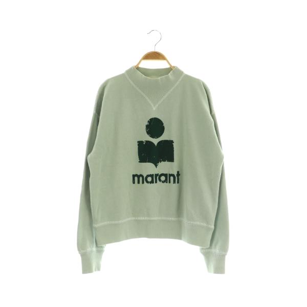 イザベル マラン エトワール 20SS MOBY コットンポリエステル モックネックスエットプルオーバー トレーナー 長袖 フロッキー 裏起毛 38【ブランド】イザベル マラン エトワール ISABEL MARANT ETOILE【表記サイ...
