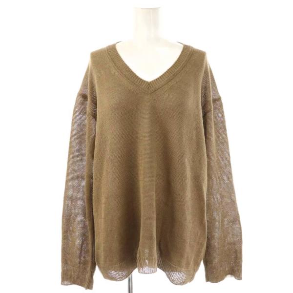 ドゥーズィエムクラス DEUXIEME CLASSE 25SS Fascinating ニット セーター 長袖 リネン ベージュ /NR ■OS レディース【ブランド】ドゥーズィエムクラス DEUXIEME CLASSE【表記サイズ】サイズ...