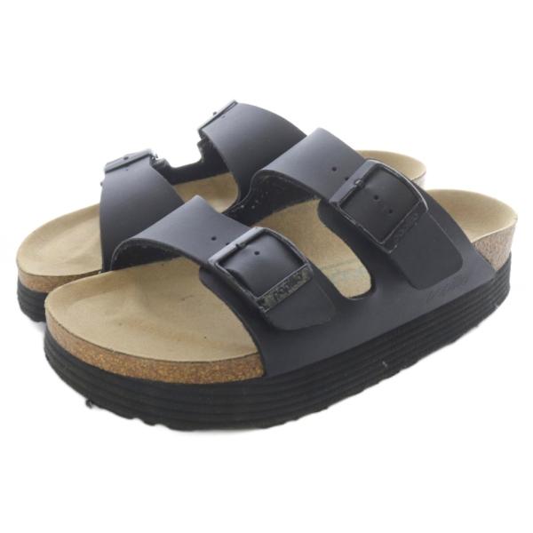 ビルケンシュトック BIRKENSTOCK パピリオ arizona grooved サンダル 23cm 黒 ブラック /SR レディース【ブランド】ビルケンシュトック BIRKENSTOCK【表記サイズ】23cm【実寸サイズ】最大幅：9....