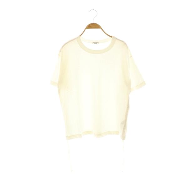 ヴェルメイユ パー イエナ VERMEIL par iena ドロストTシャツ カットソー 半袖 ホワイト /ES ■OS レディース【ブランド】ヴェルメイユ パー イエナ VERMEIL par iena【表記サイズ】サイズの記載なし【実...