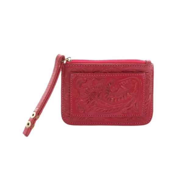 カービングトライブス グレースコンチネンタル CARVING TRIBES カードケース コインケース 小銭入れ 花柄 マゼンタピンク /MI ■OS レディース【ブランド】カービングトライブス グレースコンチネンタル CARVING TR...