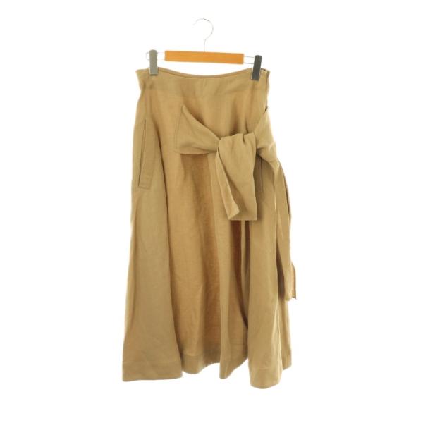 スタジオニコルソン STUDIO NICHOLSON BENITO フレアスカート ロング リネン混  0 ベージュ /NR ■OS レディース【ブランド】スタジオニコルソン STUDIO NICHOLSON【表記サイズ】0【実寸サイズ】ウ...