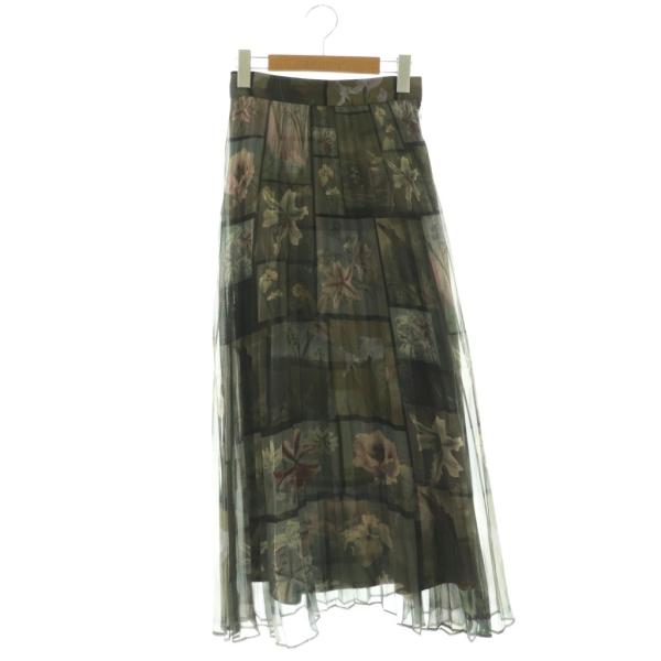 アメリヴィンテージ Ameri VINTAGE 24SS FLOWER PATCHWORK PLEATED SKIRT スカート S マルチカラー /DO ■OS レディース【ブランド】アメリヴィンテージ Ameri VINTAGE【表記サ...