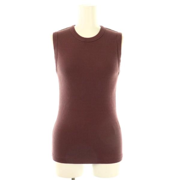 ドゥーズィエムクラス DEUXIEME CLASSE 25SS dignity sleeveless トップス ニット カットソー ノースリーブ コットン ボルドー【ブランド】ドゥーズィエムクラス DEUXIEME CLASSE【表記サイズ...