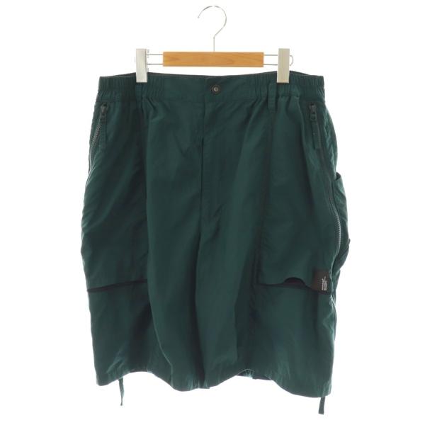 グーピーメイド GOOPiMADE SR-1L SOFTBOX Zipper Utility Shorts ショートパンツ ハーフ 3 緑 グリーン /AT ■OS ■AD メンズ【表記サイズ】3【実寸サイズ】ウエスト：82cm　もも幅：3...