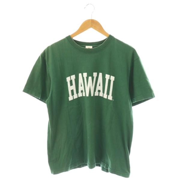 グッドロックスピード GOOD ROCK SPEED UNIVERSITY OF HAWAII TEE Tシャツ カットソー 半袖 MUSE de Deuxieme Class取り F グリーン /HK ■OS レディース【表記サイズ】F【...