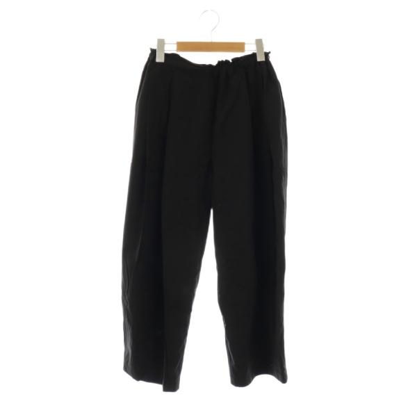 エレンディーク ELENDEEK 23AW イージータックコクーンパンツ 2 ブラック /DF ■OS レディース【ブランド】エレンディーク ELENDEEK【表記サイズ】2【実寸サイズ】ウエスト：62cm　もも幅：40cm　裾幅：23cm...