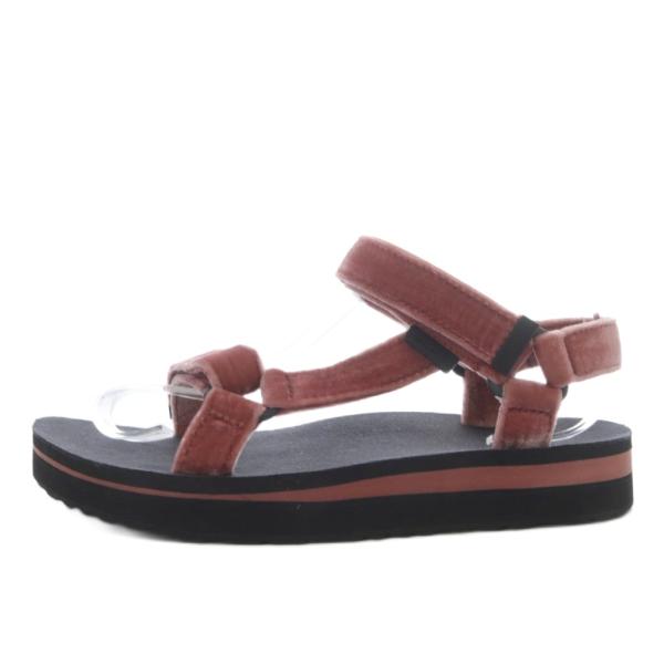 テバ Teva Midform Universal Holiday スポーツサンダル ベルクロ 25cm ピンク 1099614 /YO31 レディース【ブランド】テバ Teva【表記サイズ】25cm【実寸サイズ】ヒールの高さ：3cm　最大...