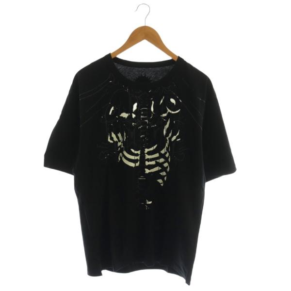 グラウンドワイ ヨウジヤマモト GroundY CHAINSAW MAN Curse Devil Cotton T-shirt  Tシャツ カットソー 半袖 3 黒 ブラック【ブランド】グラウンドワイ ヨウジヤマモト GroundY【表記サ...