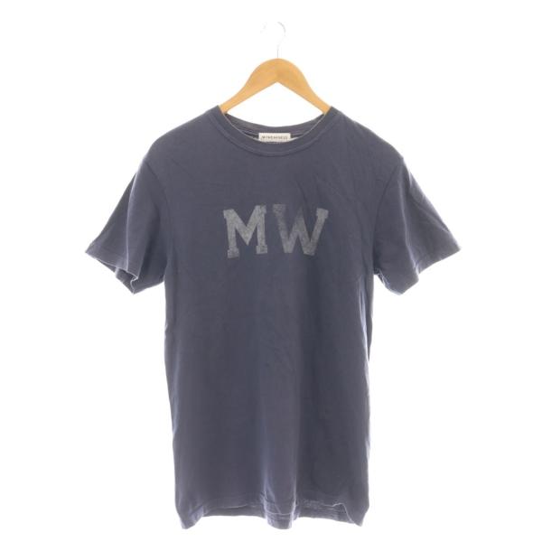 マイウィークネス MY WEAKNESS MWロゴ Tシャツ カットソー F ネイビー /CX ■OS レディース【表記サイズ】F【実寸サイズ】肩幅：43cm　身幅：43cm　着丈：65cm　袖丈：19cm　　【素材】コットン【色】ネイビー...