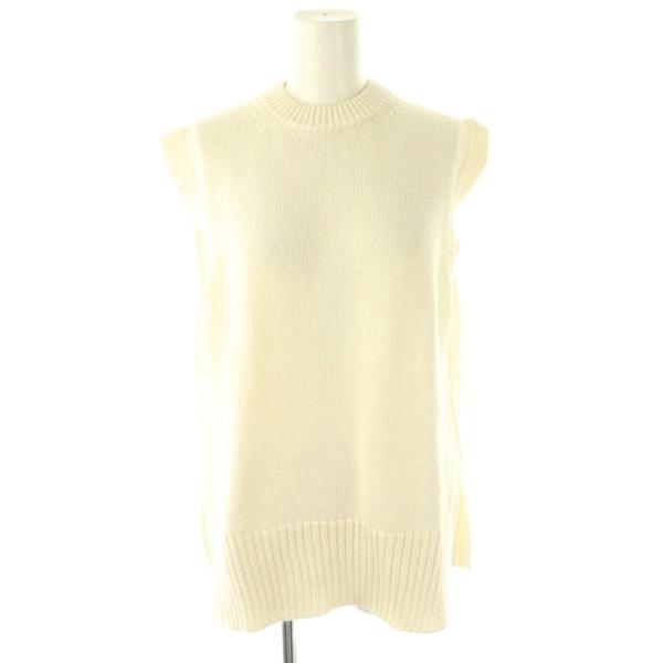 セオリー Theory nspire Mock NK Vest  ニットベスト プルオーバー S オフホワイト /DF ■OS レディース【ブランド】セオリー Theory【表記サイズ】S【実寸サイズ】身幅：48.5cm　着丈：61.5cm...