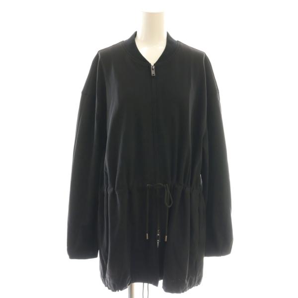 セオリー Theory PRECISION PONTE2 ZIP UP ANORAK ジャケット ブルゾン S ブラック /DF ■OS レディース【ブランド】セオリー Theory【表記サイズ】S【実寸サイズ】肩幅：55cm　身幅：52c...