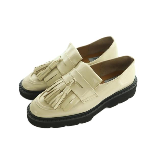 ルタロン Le Talon グリーズ GRISE × TAEKO HIGASHIHARA 厚底 2WAY キルトローファー 23.0cm アイボリー /MI ■OS レディース【ブランド】ルタロン Le Talon【表記サイズ】23.0cm...