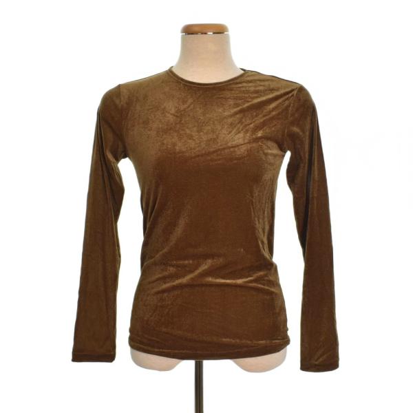 ジャーナルスタンダード JOURNAL STANDARD 24AW シアーベロアロングスリーブTEE ロン F ブラウン 茶 ■FY レディース【ブランド】ジャーナルスタンダード JOURNAL STANDARD【表記サイズ】FREE【実寸...
