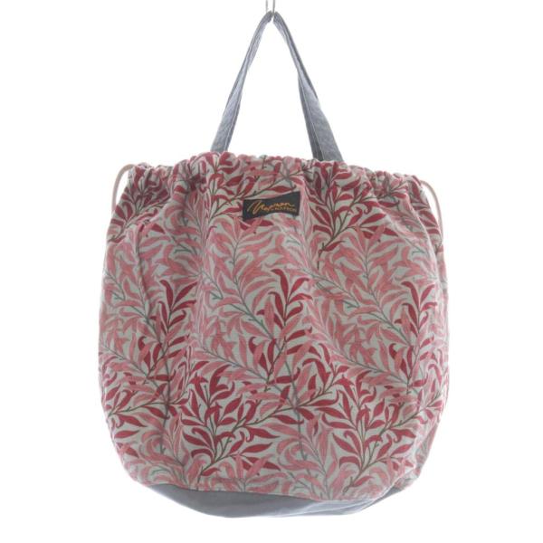 ナプロン Napron William Morris PATIENTS BAG 巾着バッグ ハンドバッグ 赤 レッド ピンク /SR レディース【表記サイズ】実寸サイズをご参照ください。【実寸サイズ】持ち手の長さ：30cm　ヨコ：23cm　...