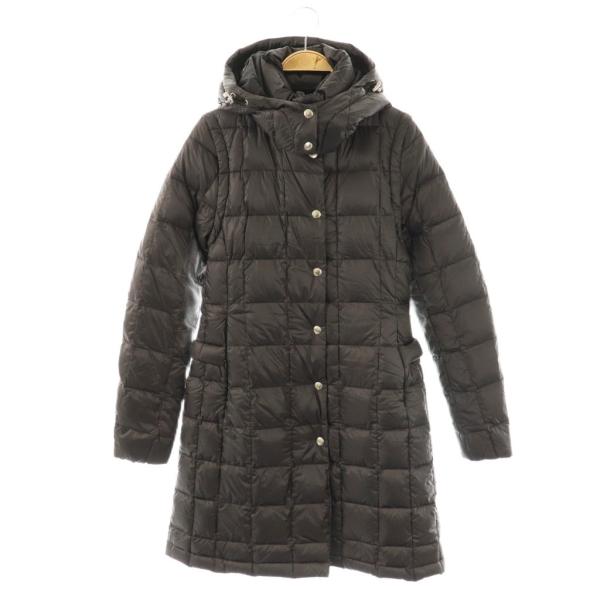 タイオン TAION EXTRA ダウンコート ジップアップ ロング S ブラック /HK ■OS レディース【ブランド】タイオン TAION【表記サイズ】S【実寸サイズ】肩幅：38cm　身幅：42cm　着丈：89cm　袖丈：65cm　　【...