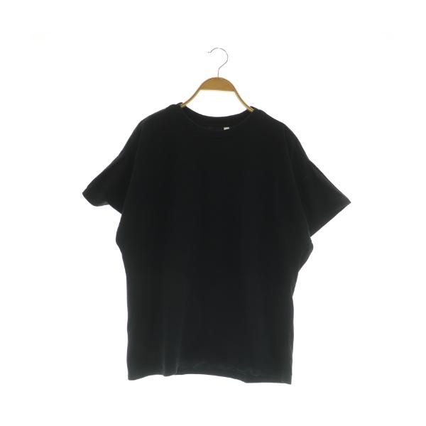 コルピエロ COL PIERROT Sleeve Pleats T Shits Tシャツ 半袖 クルーネック ブラック /MY ■OS レディース【ブランド】コルピエロ COL PIERROT【表記サイズ】表記なし【実寸サイズ】着丈：64c...