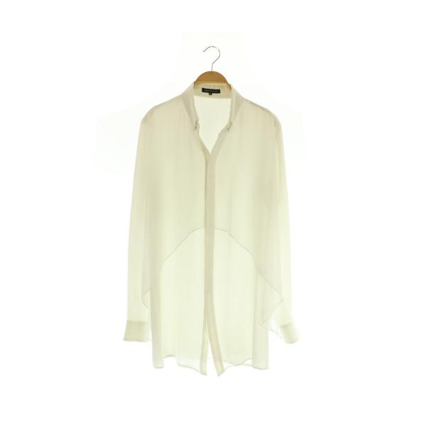 ソスタヌート SOS TE NUTO とろみロングスリーブシャツ 長袖 46 ホワイト /MY ■OS ■SH メンズ【表記サイズ】46【実寸サイズ】身幅：50cm　着丈：79cm　ゆき丈：87cm　　【素材】ポリエステル　別布 ポリエステ...