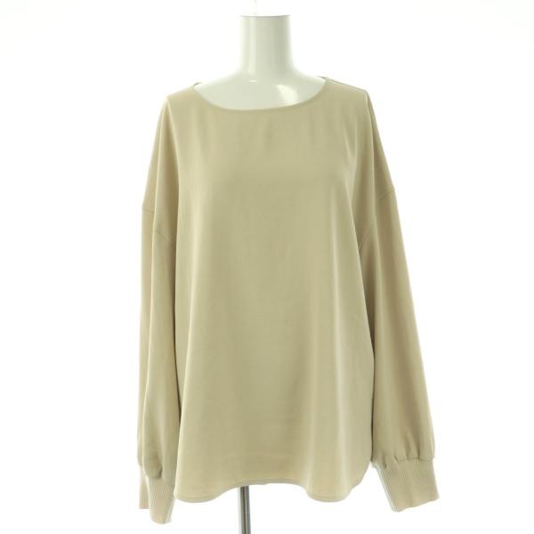 バンヤードストーム BARNYARDSTORM ダブルクロスプルオーバー ブラウス 長袖 0 ベージュ /NR ■OS レディース【ブランド】バンヤードストーム BARNYARDSTORM【表記サイズ】0【実寸サイズ】肩幅：60.5cm　身...