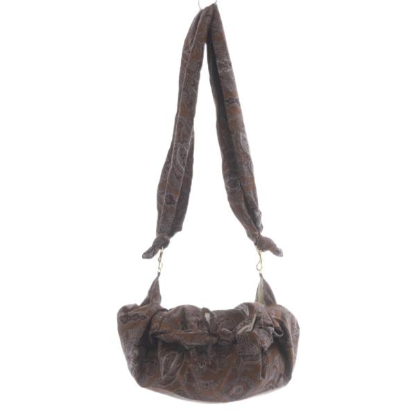 パピルス TAHCO 白澤貴子さンコラボ PAPYRUS TAHCO Candy Wrapper HandBag M ShoulderBelt付 バッグ ショルダーバッグ 茶色 ブラウン /SR レディース【表記サイズ】実寸サイズをご参照く...