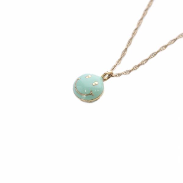 グロッセ grosse プチスマイリー ネックレス ペンダント ゴールド色 /SR レディース【ブランド】グロッセ grosse【表記サイズ】実寸サイズをご参照ください。【実寸サイズ】チェーンの長さ：37cm　トップの大きさ：0.7×0.7...