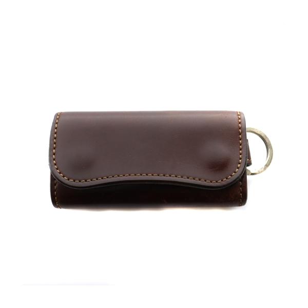 ワイルドスワンズ WILDSWANS クリッパー CLIPPER2 キーケース シェルコードバン 茶 ブラウン /SS ■OS ■AD メンズ【ブランド】ワイルドスワンズ WILDSWANS【実寸サイズ】ヨコ：約10.5cm　タテ：約5cm...