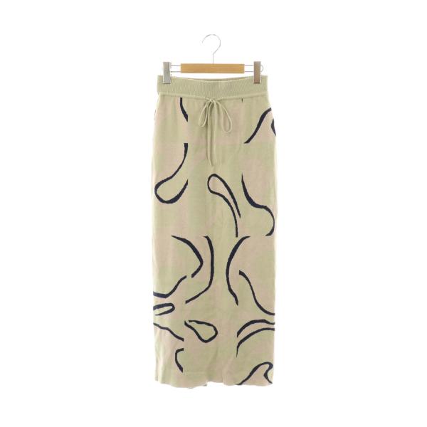 アメリヴィンテージ Ameri VINTAGE MEDI CURVE ART TIGHT SKIRT スカート S ライトグリーン ブラック ベージュ /DO ■OS レディース【ブランド】アメリヴィンテージ Ameri VINTAGE【表...
