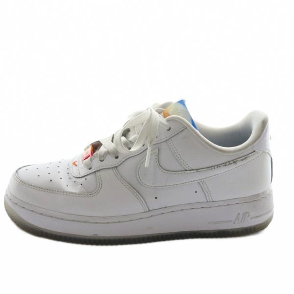 ナイキ NIKE 25SS エア フォース 1 07 LX スニーカー シューズ US8 25.0cm 白 ホワイト マルチカラー /AQ ■OS レディース【ブランド】ナイキ NIKE【表記サイズ】US8 25.0cm【実寸サイズ】最大幅...
