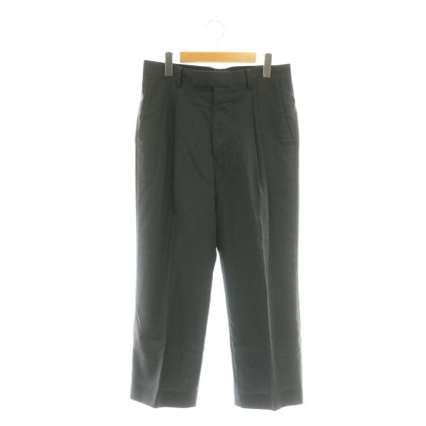 オーラリー AURALEE TROPICAL WOOL SLACKS スラックスパンツ タック 3 ダークグレー A22SP02WT /DF ■OS ■SH メンズ【ブランド】オーラリー AURALEE【表記サイズ】3【実寸サイズ】ウエスト...