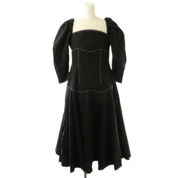 レジーナピョウ REJINA PYO Celeste Dress ワンピース ロング 8 ブラック /DF ■OS レディース【表記サイズ】8【実寸サイズ】身幅：40.5cm　着丈：108cm　ゆき丈：59cm　　【素材】外部 オーガニック...