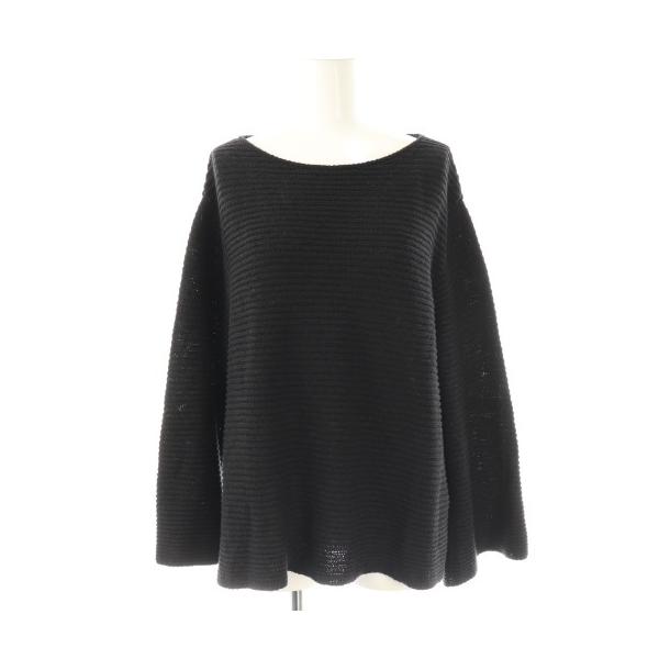 ドゥーズィエムクラス DEUXIEME CLASSE エブリデイアイライク EVERYDAY I LIKE Si/Li wide プルオーバー ニット セーター 長袖 ブラック /HK ■OS レディース【ブランド】ドゥーズィエムクラス D...