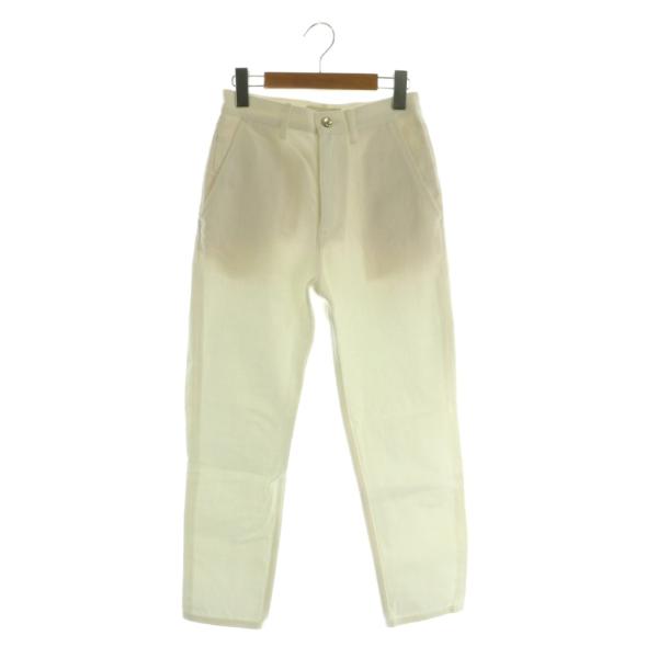 マッキントッシュ MACKINTOSH OXTON テーパードクロップドデニムパンツ ジーンズ 4 ホワイト /MY ■OS レディース【ブランド】マッキントッシュ MACKINTOSH【表記サイズ】4【実寸サイズ】ウエスト：60cm　もも...