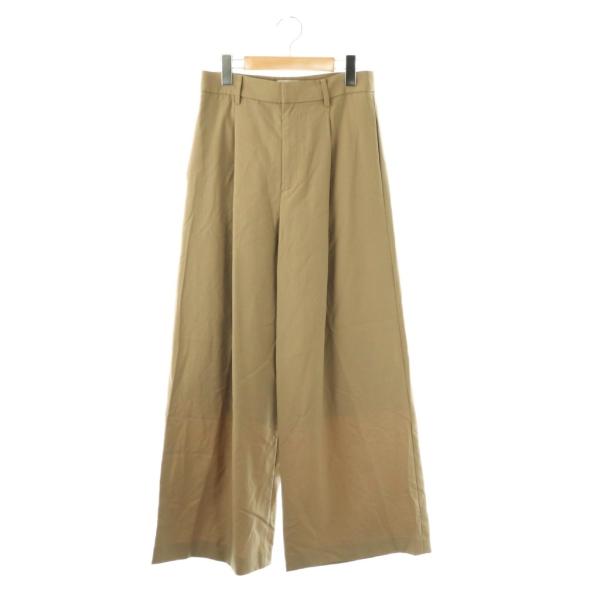Lisiere L'Appartement リジェール アパルトモン 23SS Tropical Woll Wide Pants パンツ ワイド ジッパーフライ ウール 38 ベージュ【ブランド】Lisiere L'Appartement ...