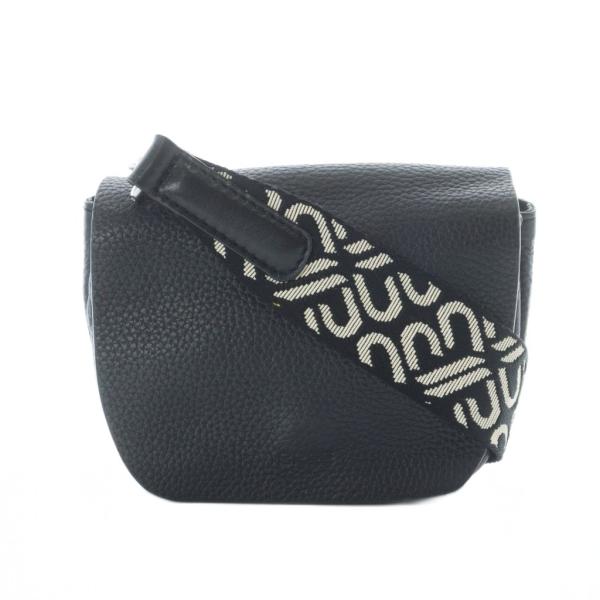 ブリー BREE ショルダーバッグ 黒 ブラック デザインベルト /RI ■OS レディース【ブランド】ブリー BREE【表記サイズ】実寸サイズをご参照ください。【実寸サイズ】持ち手の長さ：-cm　ヨコ：17cm　タテ：13cm　マチ：4c...