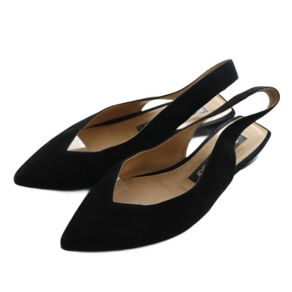 セルジオロッシ Sergio rossi ミュールパンプス スエード 36.5 黒 ブラック ポインテッドトゥ /AQ ■OS レディース【ブランド】セルジオロッシ Sergio rossi【表記サイズ】36.5【実寸サイズ】ヒールの高さ：...