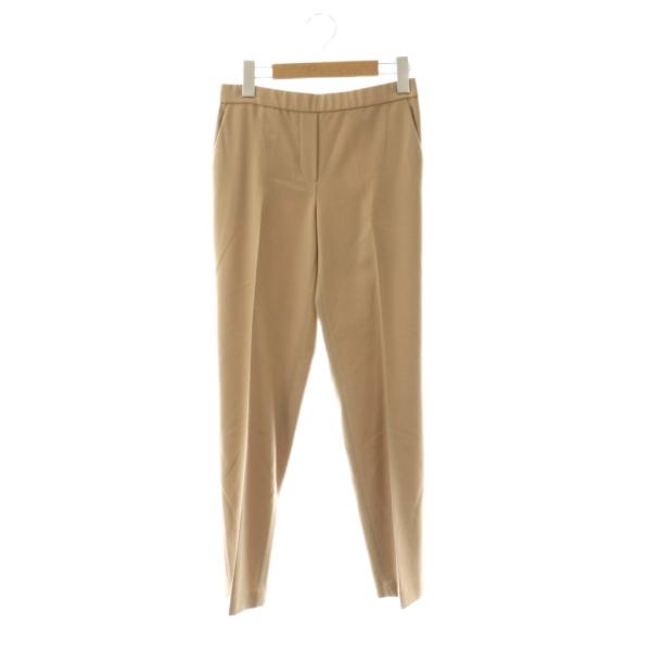 セオリー Theory 23AW Sleek Flannel Treeca Pull On GB スラックスパンツ テーパード ウール 00 ベージュ /NR ■OS レディース【ブランド】セオリー Theory【表記サイズ】00【実寸サイ...