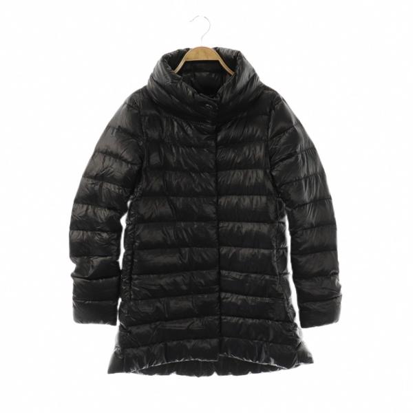 ヘルノ HERNO PI0505DIC ICONICO Amelia ダウンジャケット アウター 40 ブラック /HK ■OS レディース【ブランド】ヘルノ HERNO【表記サイズ】40【実寸サイズ】肩幅：39cm　身幅：48.5cm　着...