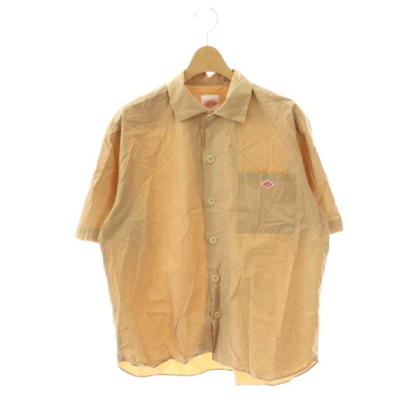 ダントン DANTON 半袖シャツ 38 ベージュ /ES ■OS ■AD レディース【ブランド】ダントン DANTON【表記サイズ】38【実寸サイズ】肩幅：46cm　身幅：56cm　着丈：68.5cm　袖丈：26cm　　【素材】綿【色】ベ...