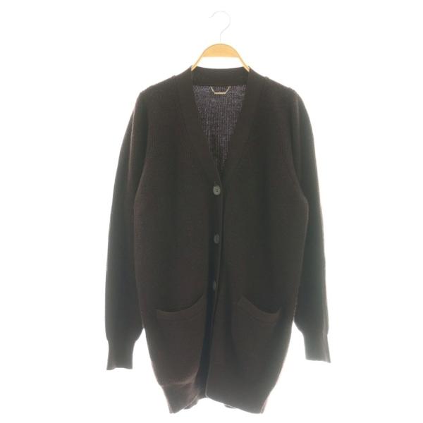 プラージュ Plage GIRL SESIA イタリアヤーンVカーディガン ウール ブラウン Vネック 長袖  /CX ■OS ■SH レディース【ブランド】プラージュ Plage【表記サイズ】サイズ表記なし(実寸サイズをご参考ください。)...