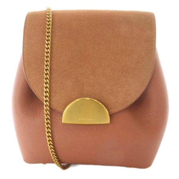 ポレーヌ POLENE Numero Un Mini チェーンショルダーバッグ ワンショルダー 斜め掛け レザー スエード ピンク /YO42 レディース【ブランド】ポレーヌ POLENE【実寸サイズ】持ち手の長さ：-cm　ヨコ：16cm　...
