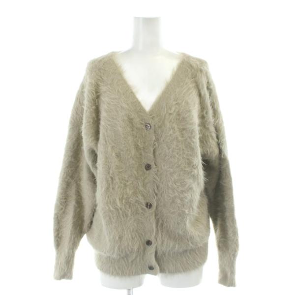 バンヤードストーム BARNYARDSTORM カーディガン F グレー Vネック 長袖 シャギー /AB ■OS レディース【ブランド】バンヤードストーム BARNYARDSTORM【表記サイズ】F【実寸サイズ】肩幅：約57cm　身幅：約...